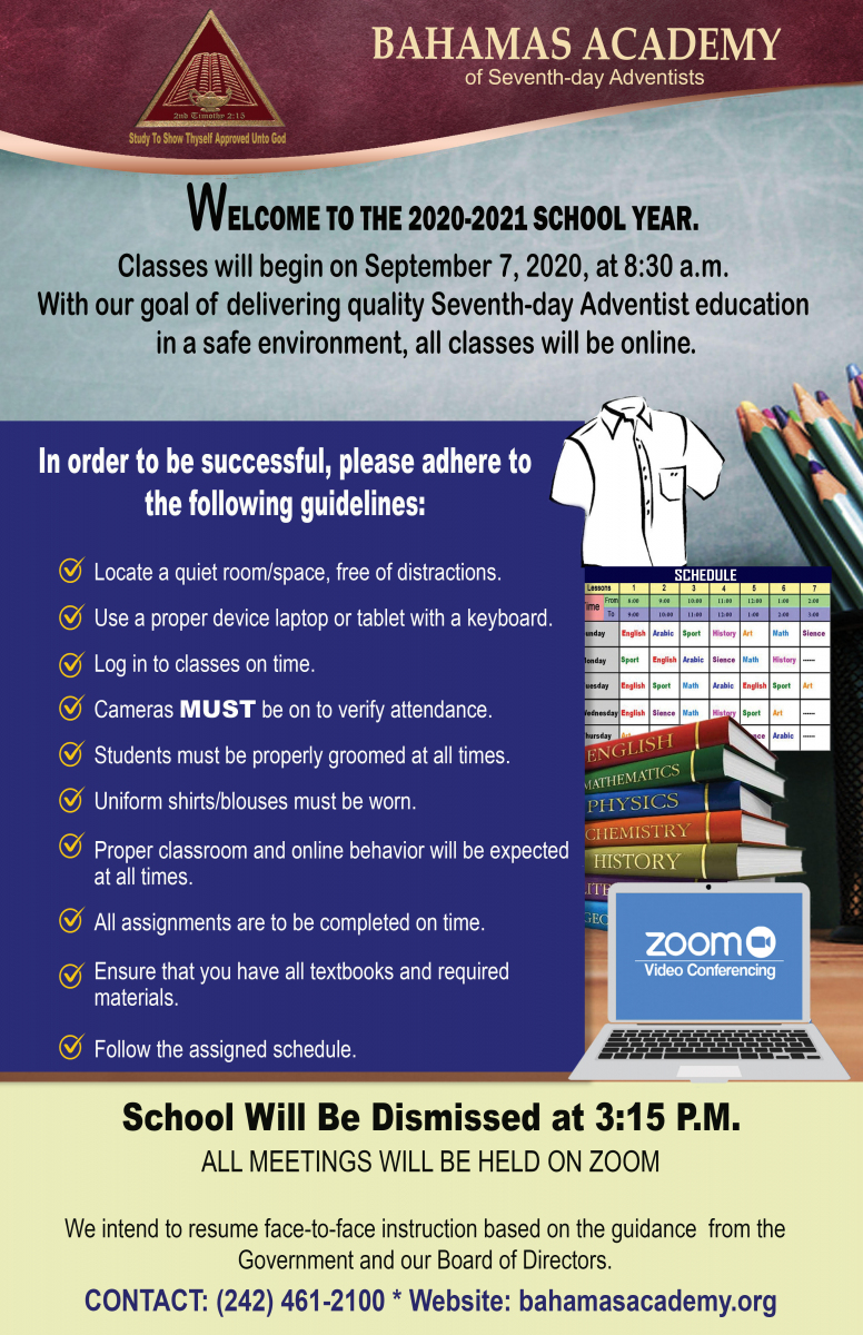 Bahamas Academy Online Learning Strategy